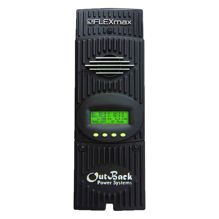 OutBack Power FLEXmax 80Amp MPPT Solar Charge Controller - FM80-150VDC ...